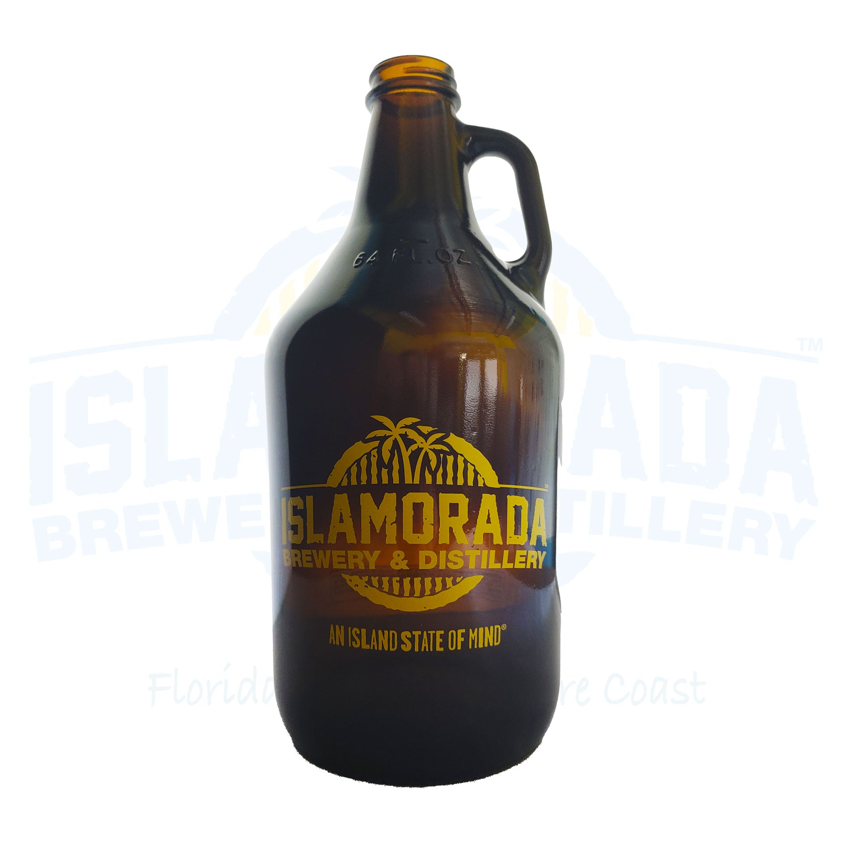 64oz Growler Brown – Islamorada Beverages Direct
